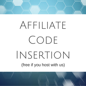 Affiliate Code Insertion | Amaraq Websites